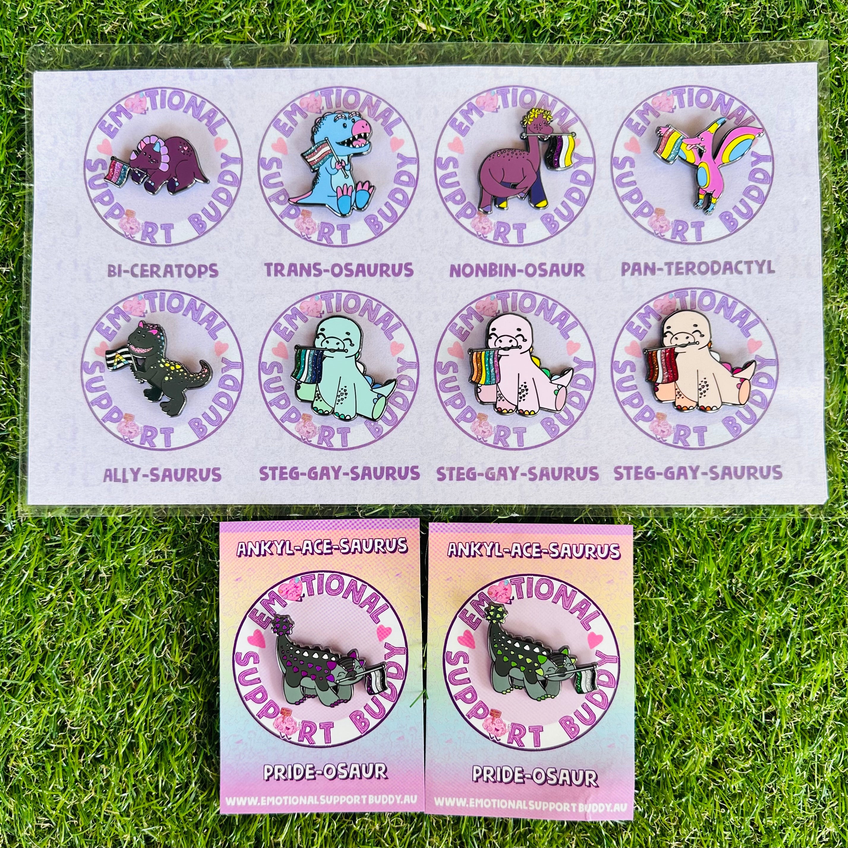 PRIDE-OSAURS – Emotional Support Buddy